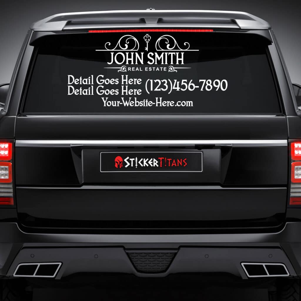 Rear Glass Decal – StickerTitans.com