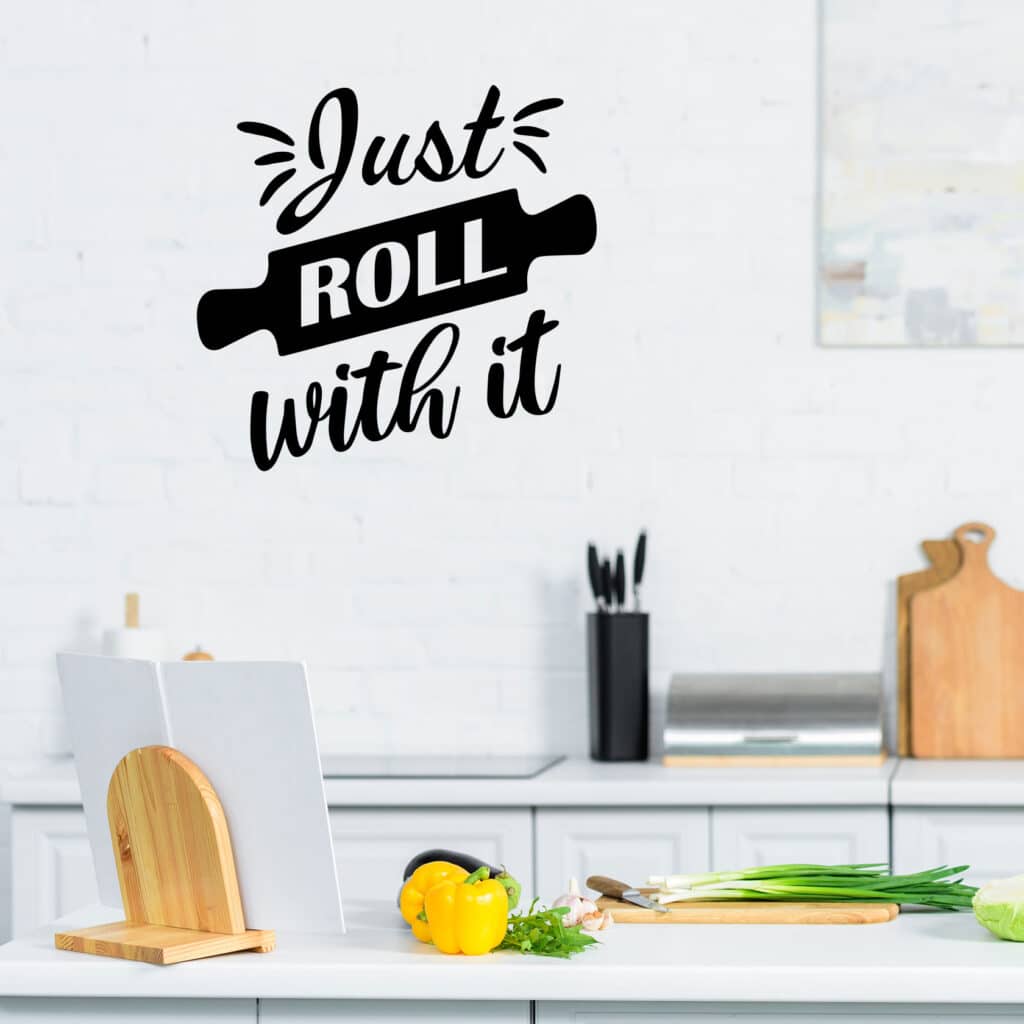 Just Roll With It – Decal – StickerTitans.com