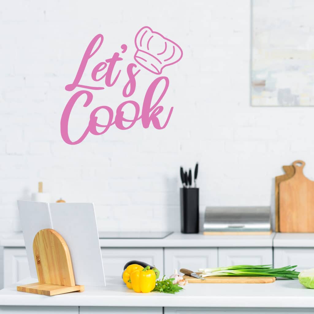 Lets Cook – Decal – StickerTitans.com