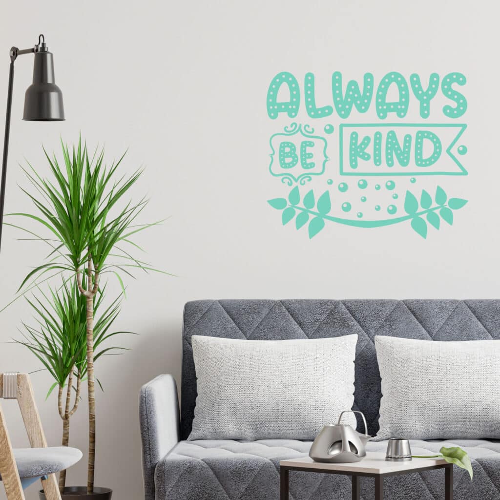 Always Be Kind – Decal – StickerTitans.com