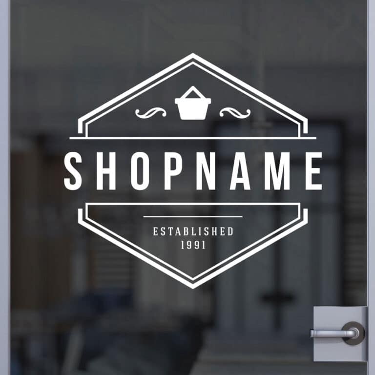 Custom Logo Decal