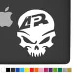 APR Performance Badass Skull Decal – StickerTitans.com