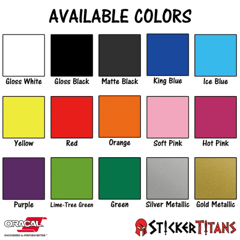 Porsche Ver.1 Badass Skull Decal – StickerTitans.com